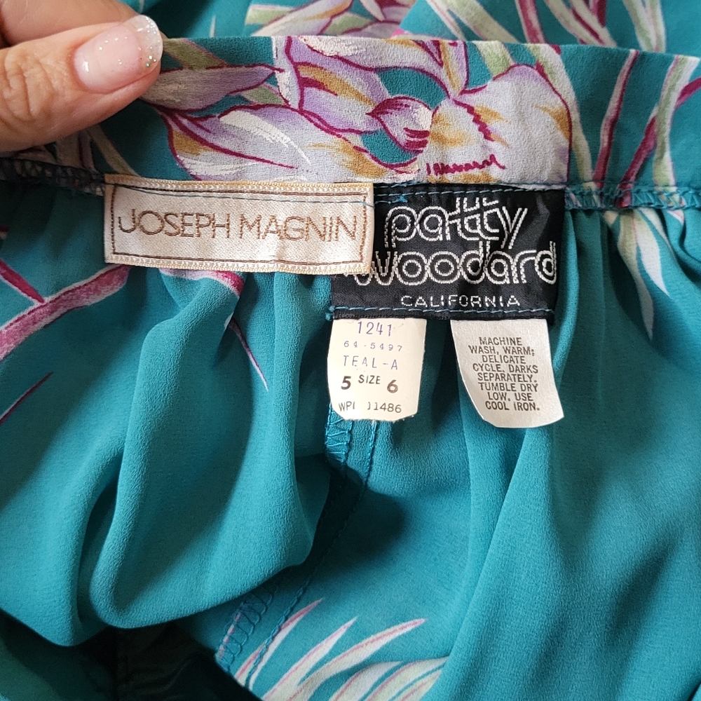 Joseph Magnin Patty Woodard Vintage 3 Piece Set - Gem